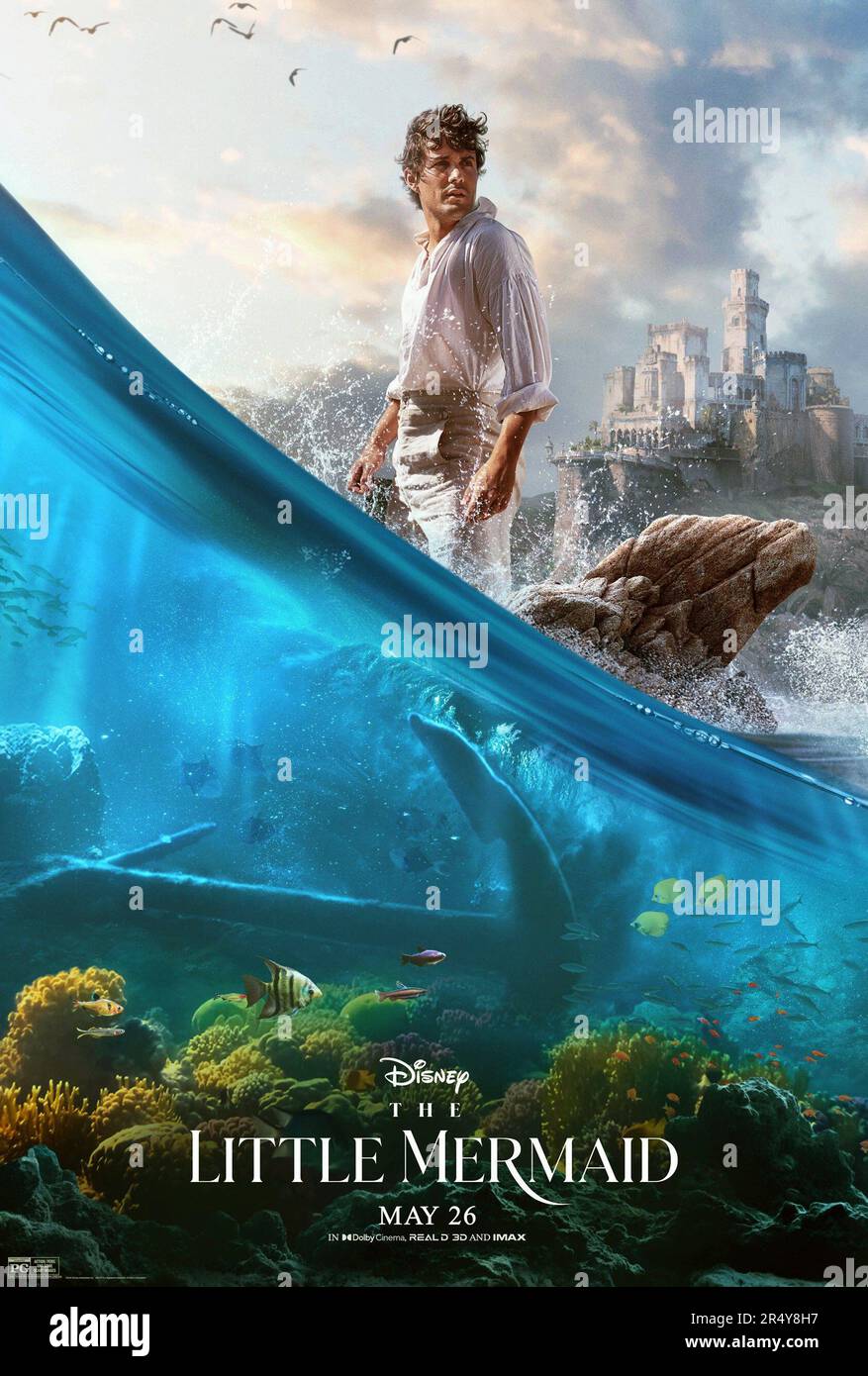 THE LITTLE MERMAID, US character poster, Jonah Hauer-King as Prince Eric, 2023. © Walt Disney ...