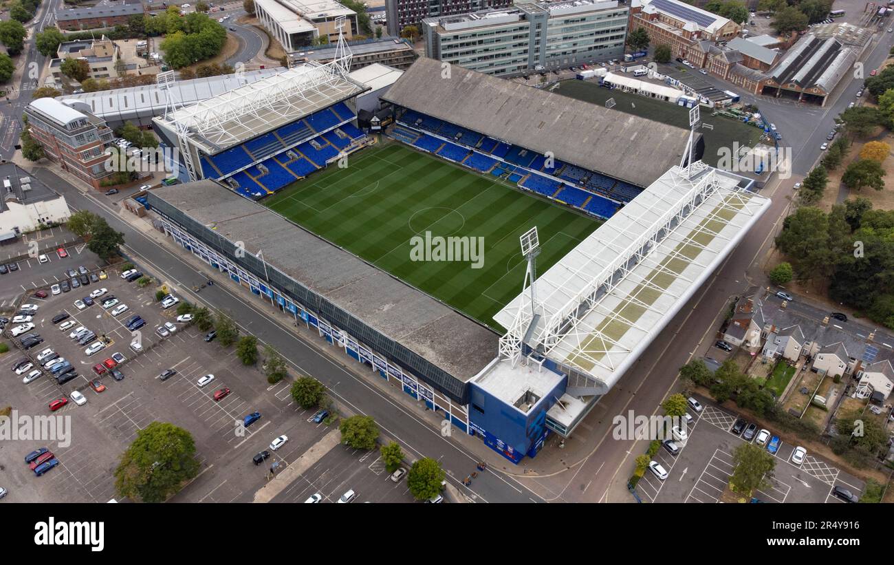 Portman road stadium aerial hi-res stock photography and images - Alamy