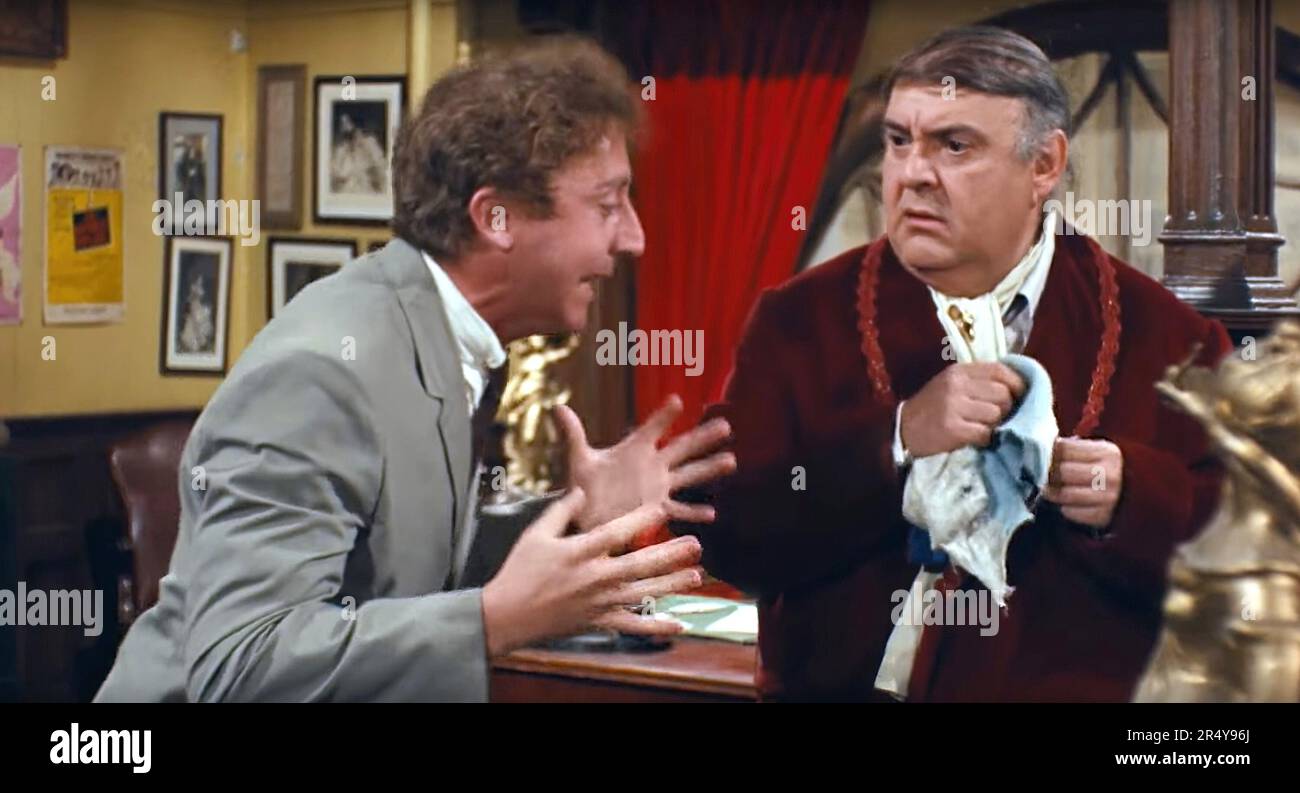 REMEMBERING GENE WILDER, scene from THE PRODUCERS, from left: Gene ...