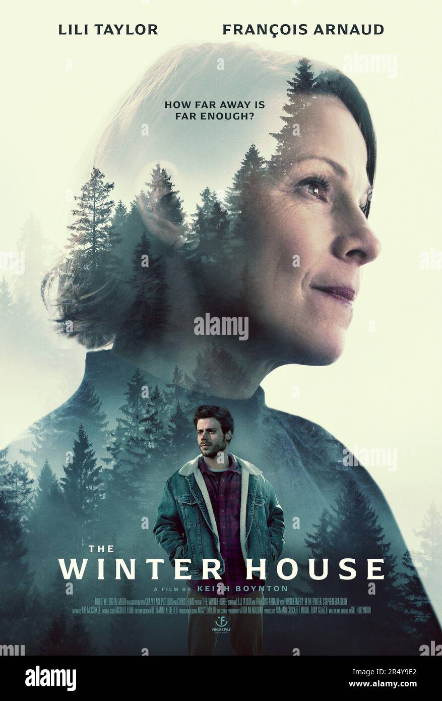 THE WINTER HOUSE, US poster, from top: Lili Taylor, Francois Arnaud ...