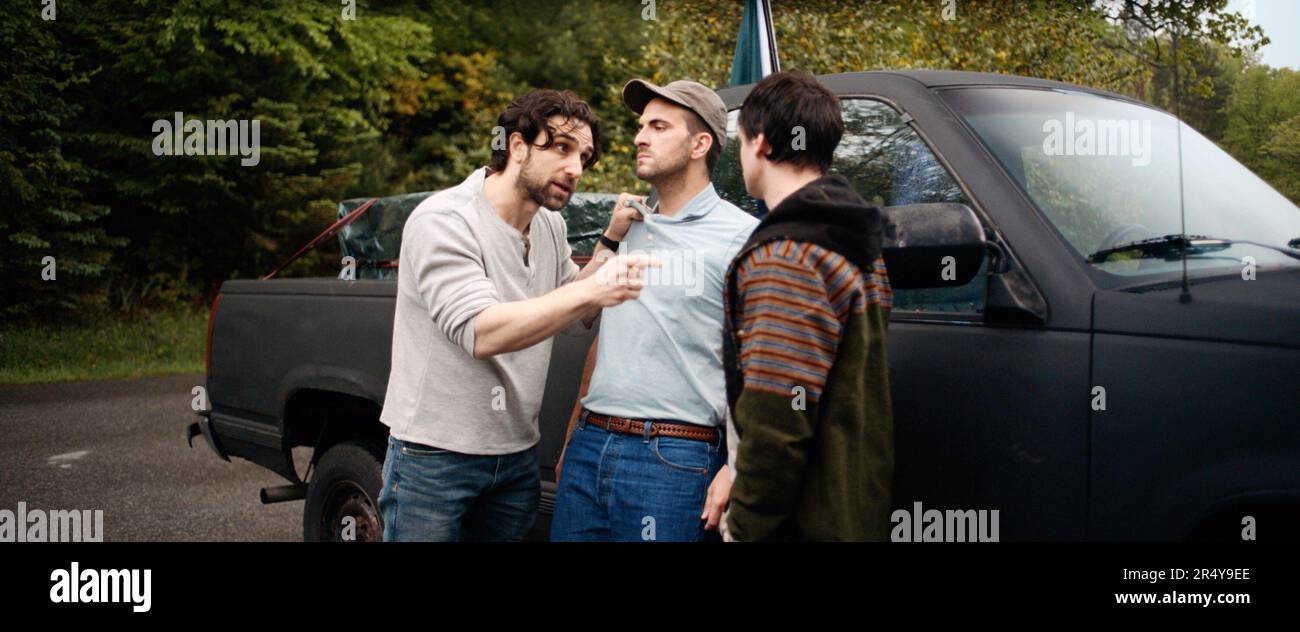 THE WRATH OF BECKY, back, from left: Michael Sirow, Matt Angel, 2023 ...