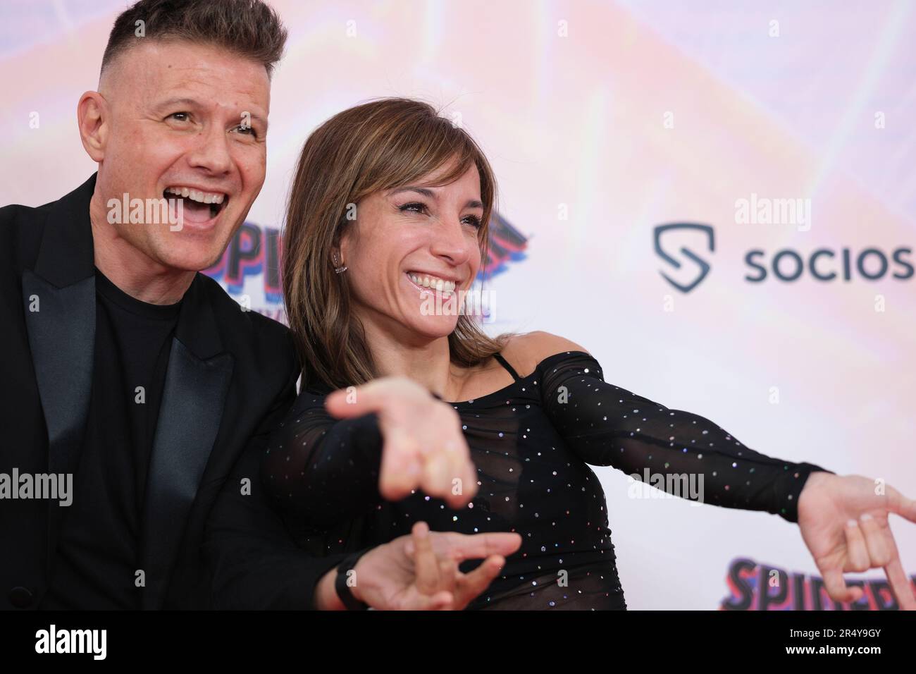 Madrid, Spain. 30th May, 2023. Sandra Sanchez and Jesus del Moral ...