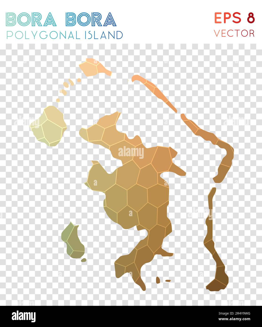 Island bora bora map Stock Vector Images - Alamy
