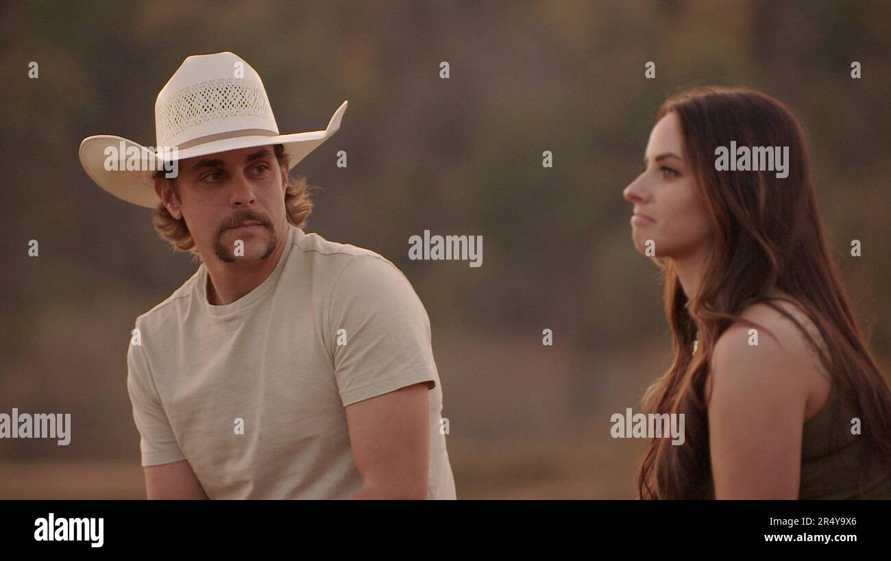 FARMER WANTS A WIFE, from left: 'farmer' Allen Foster, Khelsi Stone ...