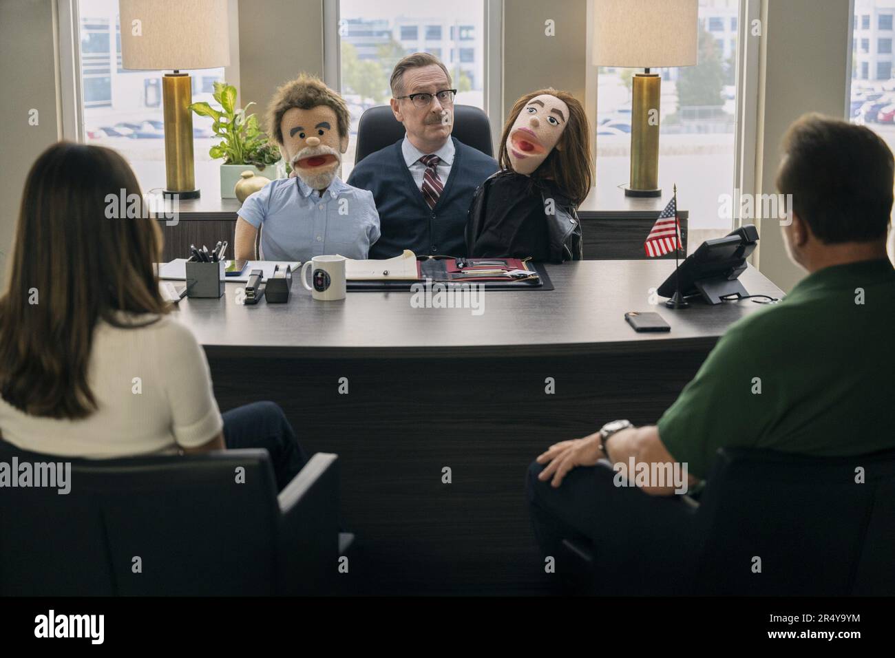 FUBAR, from left: Monica Barbaro, Scott Thompson, Arnold Schwarzenegger ...