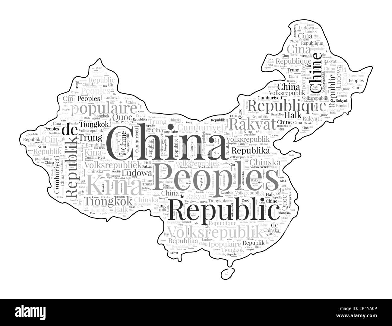 Regions of china Black and White Stock Photos & Images - Alamy