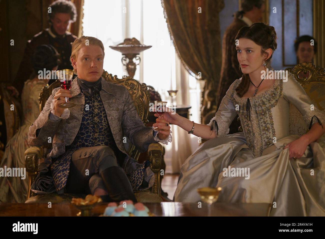 THE GREAT, from left: Freddie Fox, Grace Molony, Stag', (Season 3, ep ...