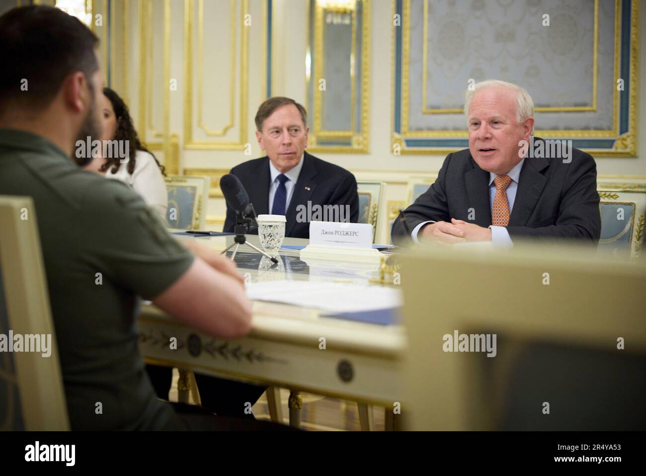 Kiev, Ukraine. 30th May, 2023. Ukrainian President Volodymyr Zelenskyy ...