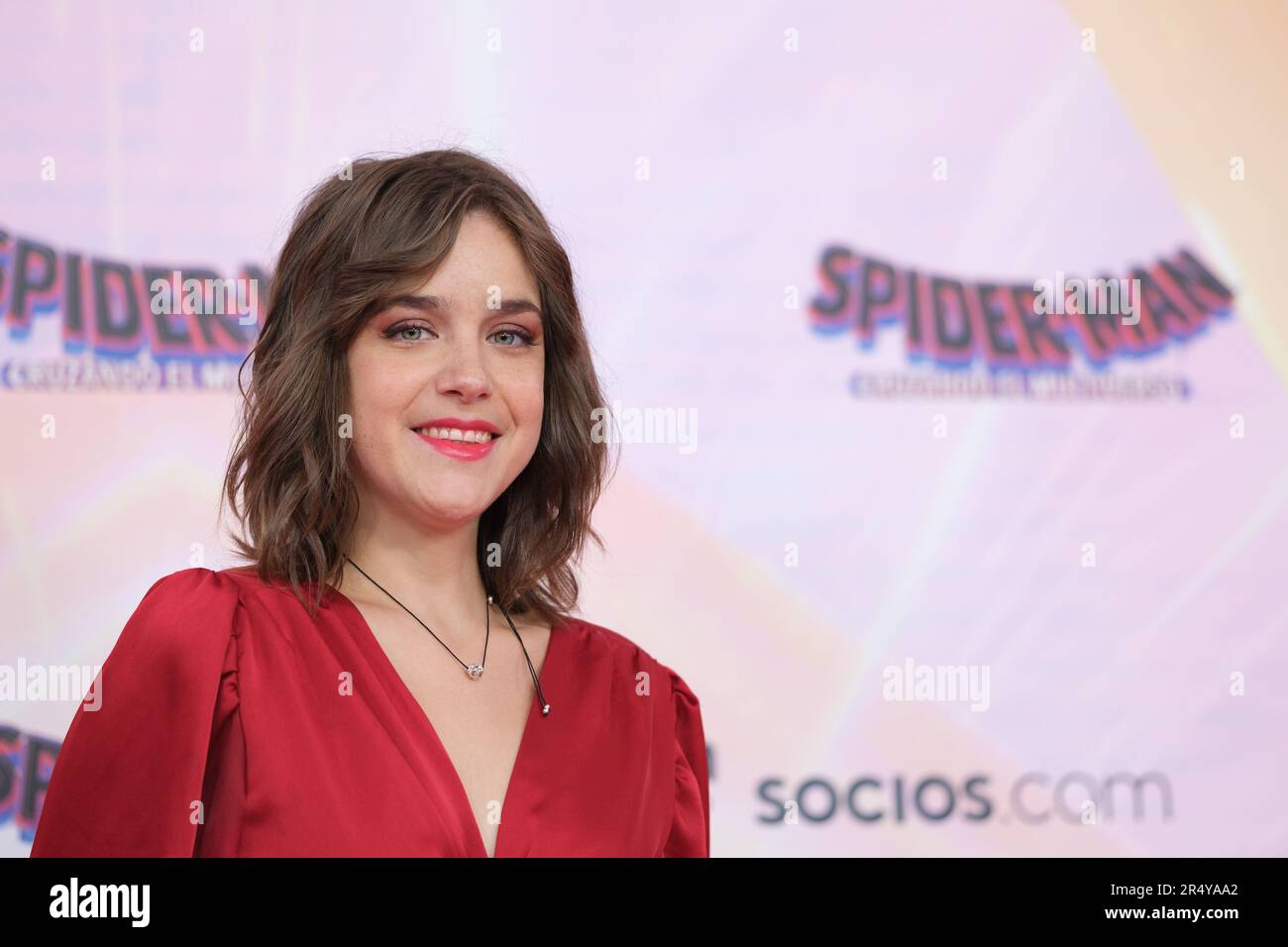 Madrid, Spain. 30th May, 2023. Veki Velilla attends the premiere of ...