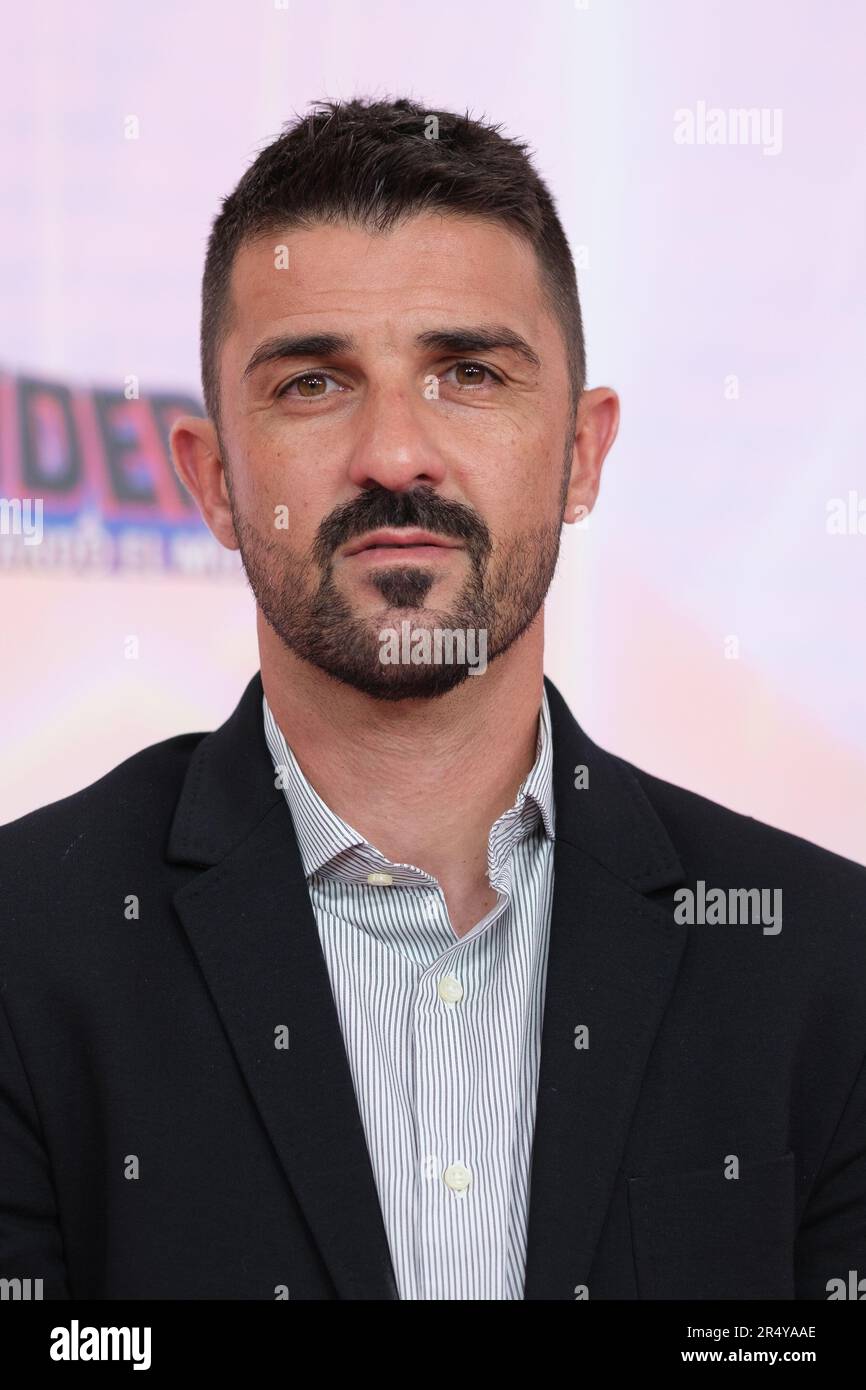 Madrid, Spain. 30th May, 2023. David Villa attends the premiere of ...
