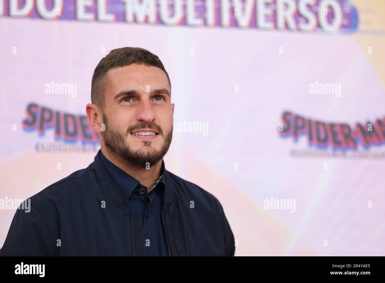 Madrid, Spain. 30th May, 2023. Jorge Resurrección aka Koke attends the premiere of "Spider-Man ...