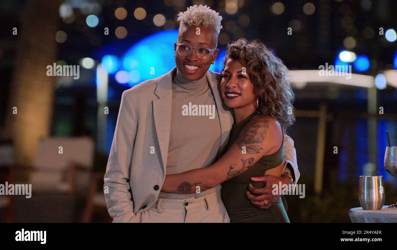 THE ULTIMATUM: QUEER, from left: Mal Wright, Yoly Rojas, (Season 1, Ep ...