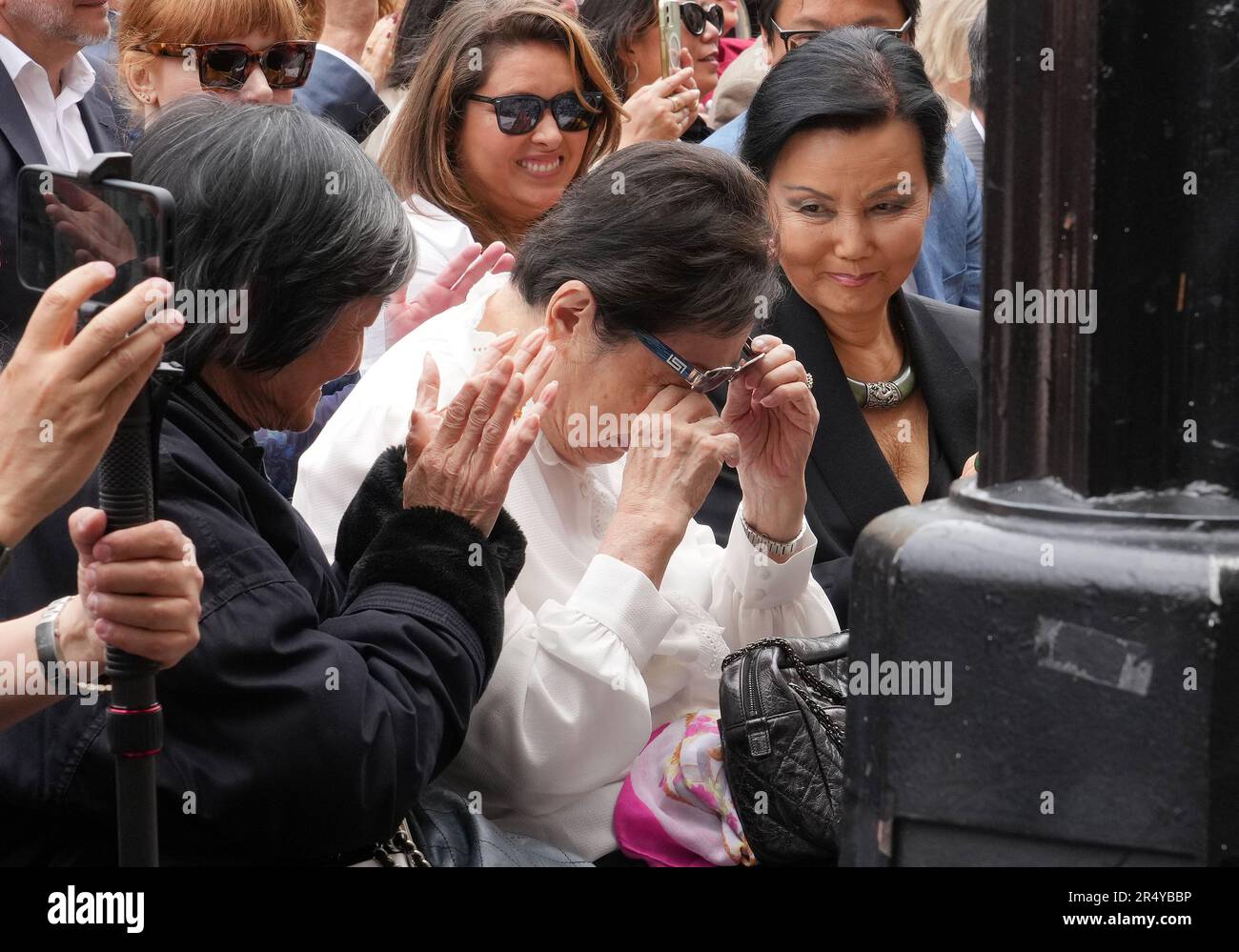Los Angeles, USA. 30th May, 2023. Lin Chan Wen at her daugher Ming-Na ...