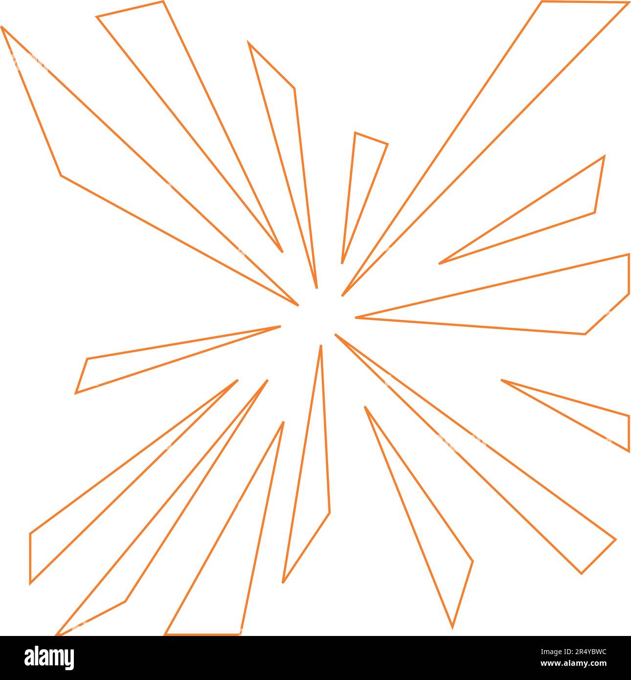 explosion background vector illustration design Stock Vector Image ...