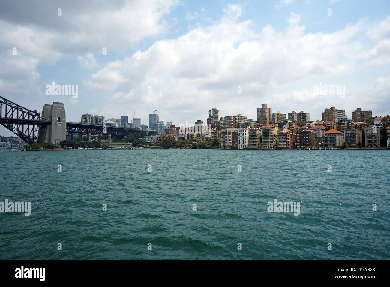 View of Kirribilli from the ferry, a harbourside suburb on the Lower ...