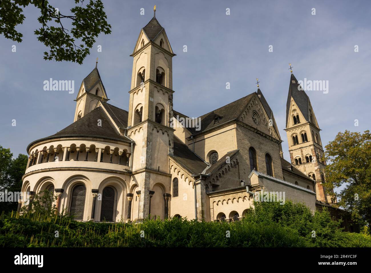 Historic Basilica of St. Castor, Koblenz, Germany Stock Photo - Alamy