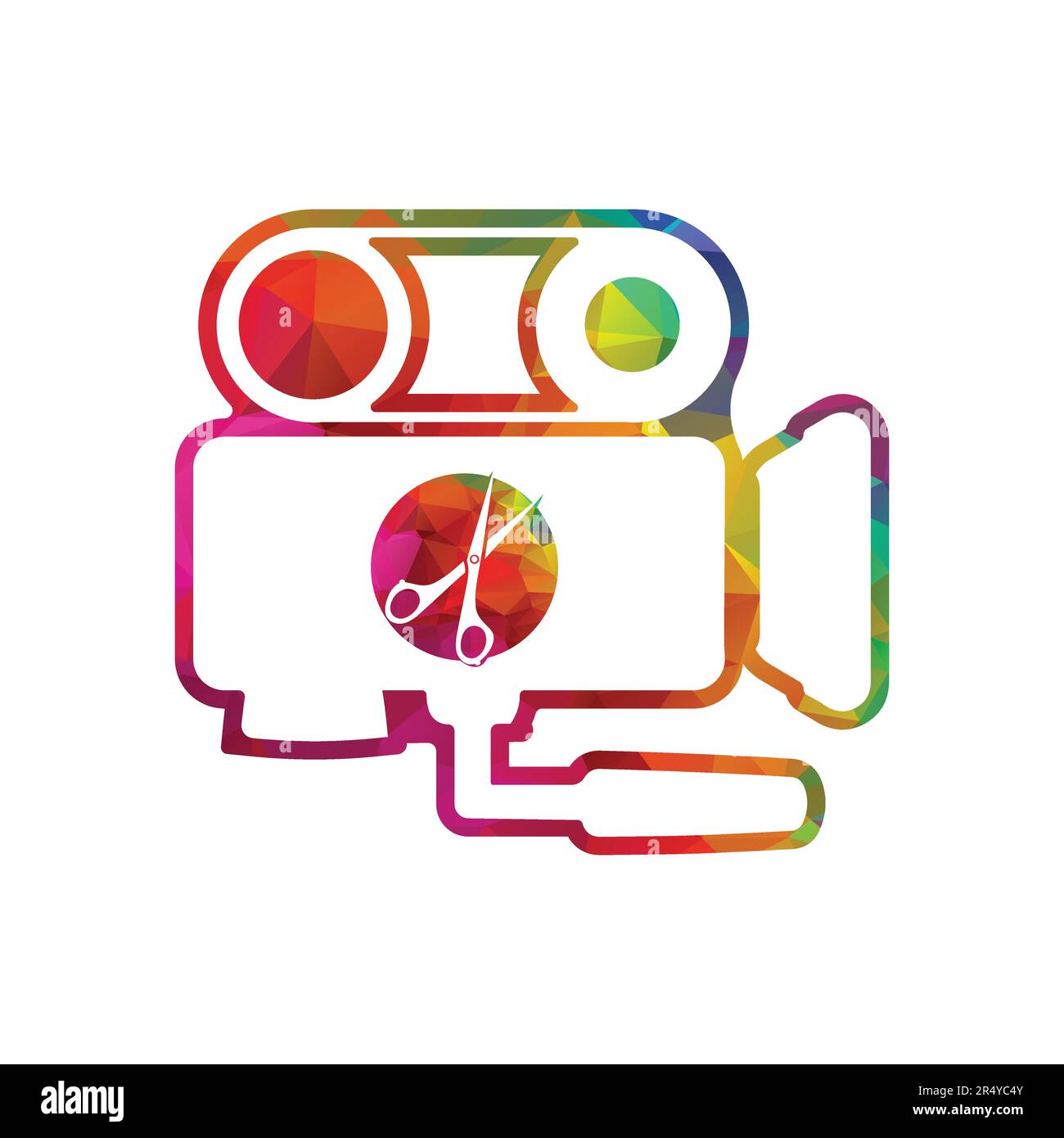 Recording camera vector vectors Cut Out Stock Images & Pictures - Alamy
