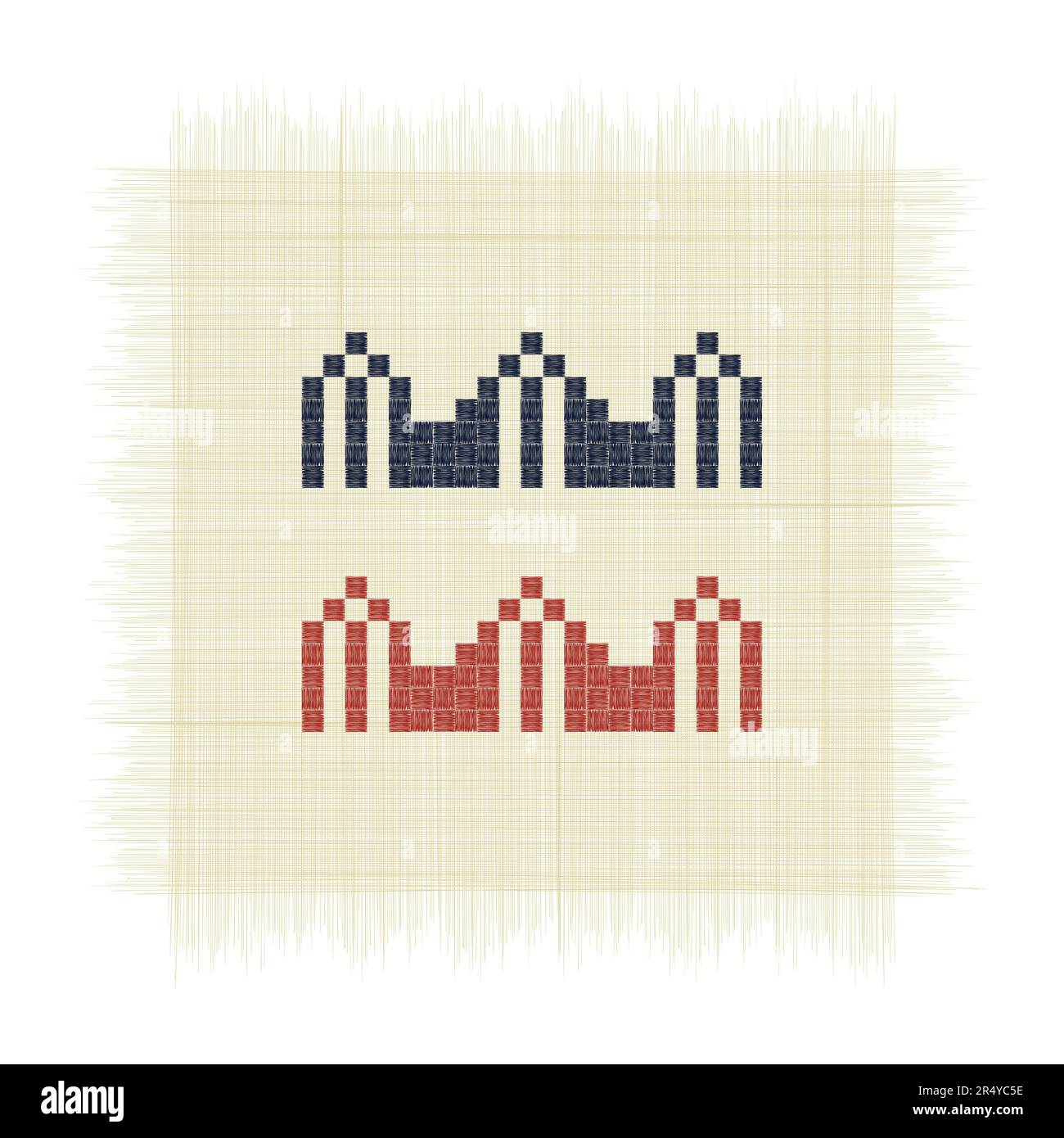 Palestinian embroidery symbol, vector illustration Stock Vector Image ...