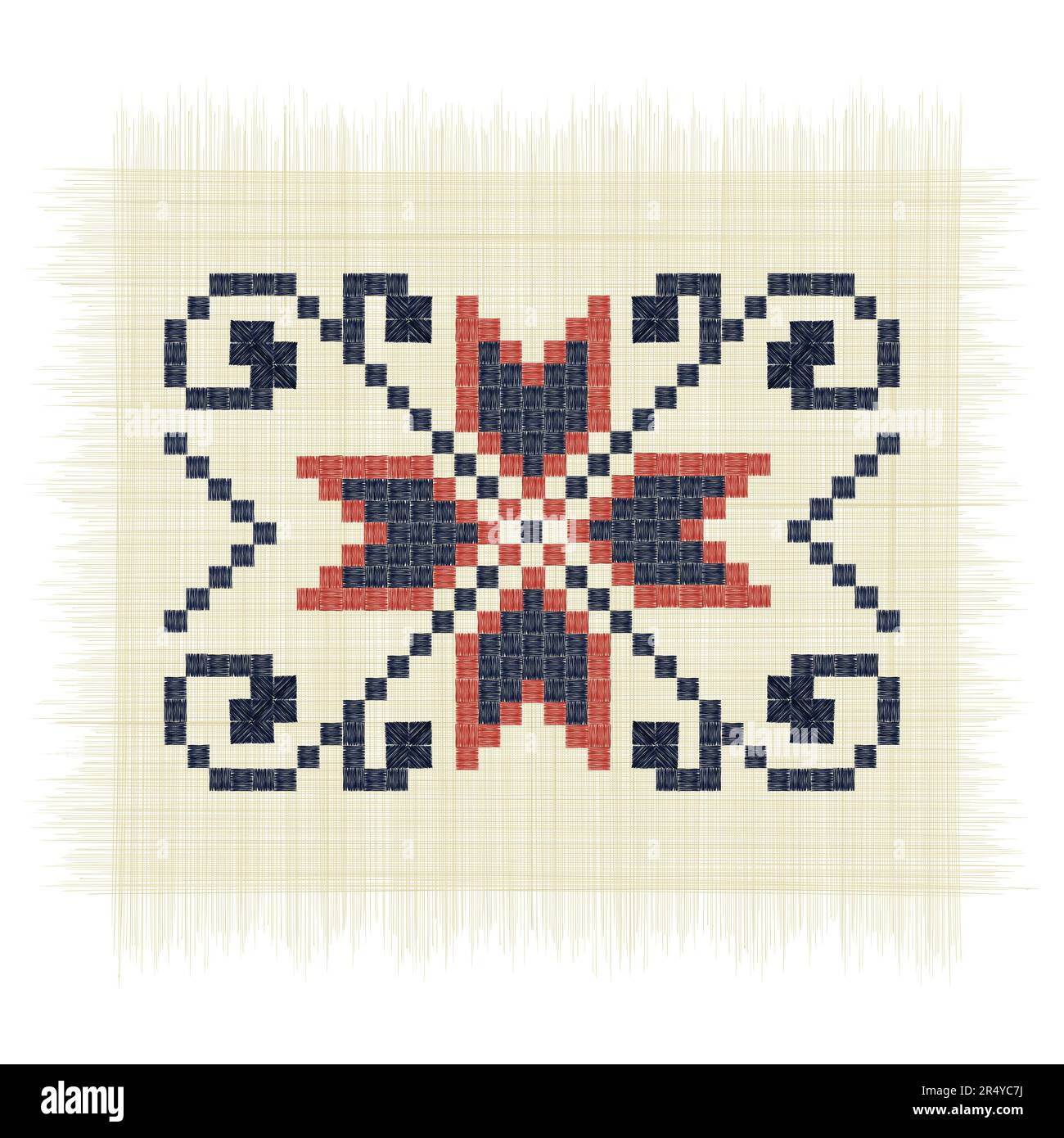 Palestinian embroidery symbol, vector illustration Stock Vector Image ...