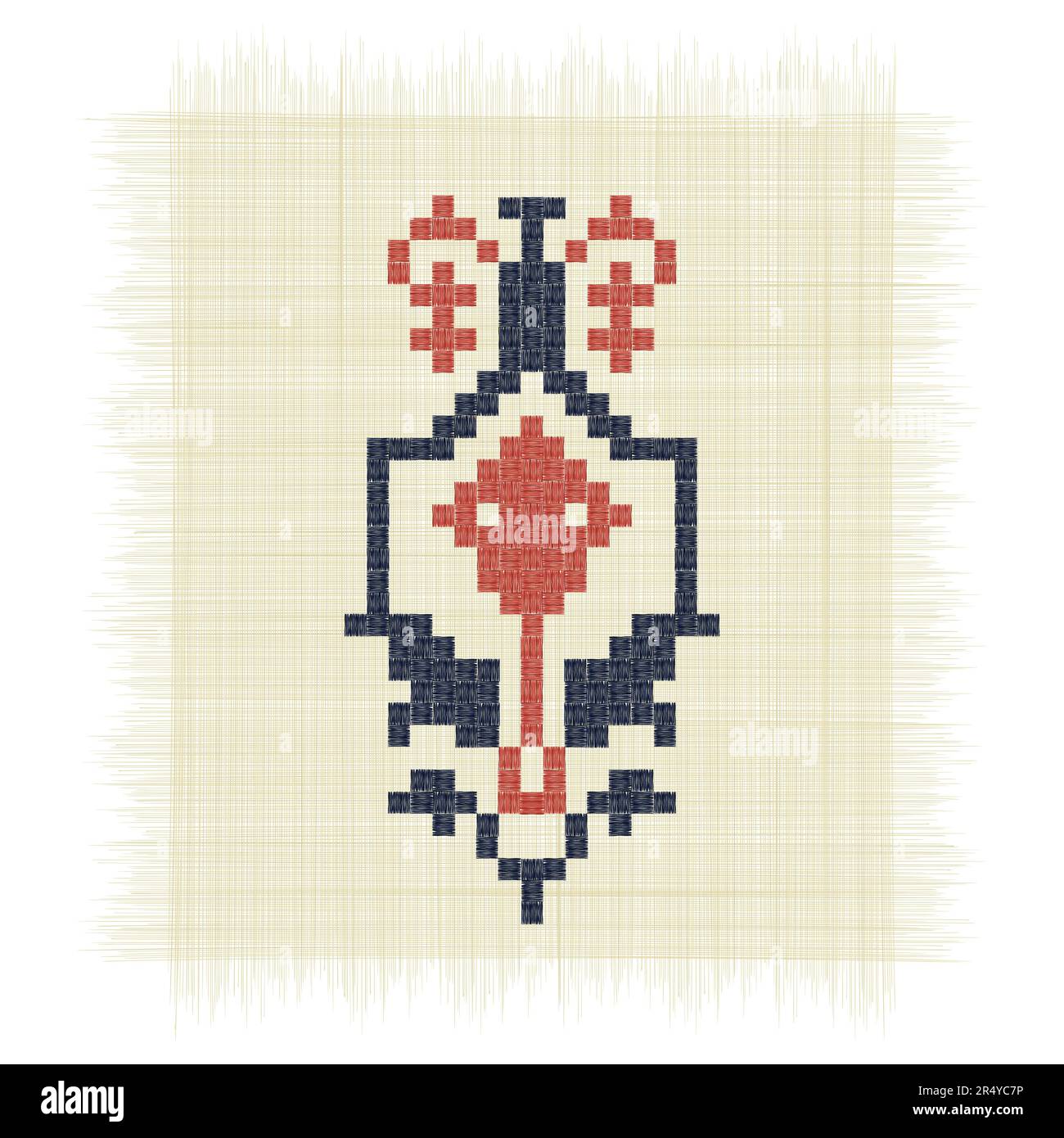 Palestinian embroidery symbol, vector illustration Stock Vector Image ...