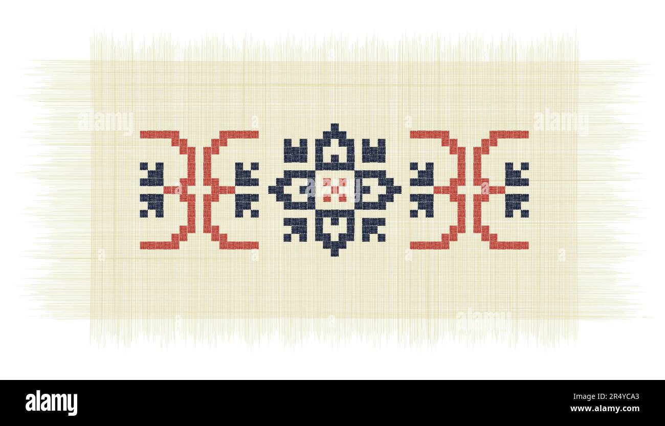 Palestinian embroidery symbol, vector illustration Stock Vector Image ...