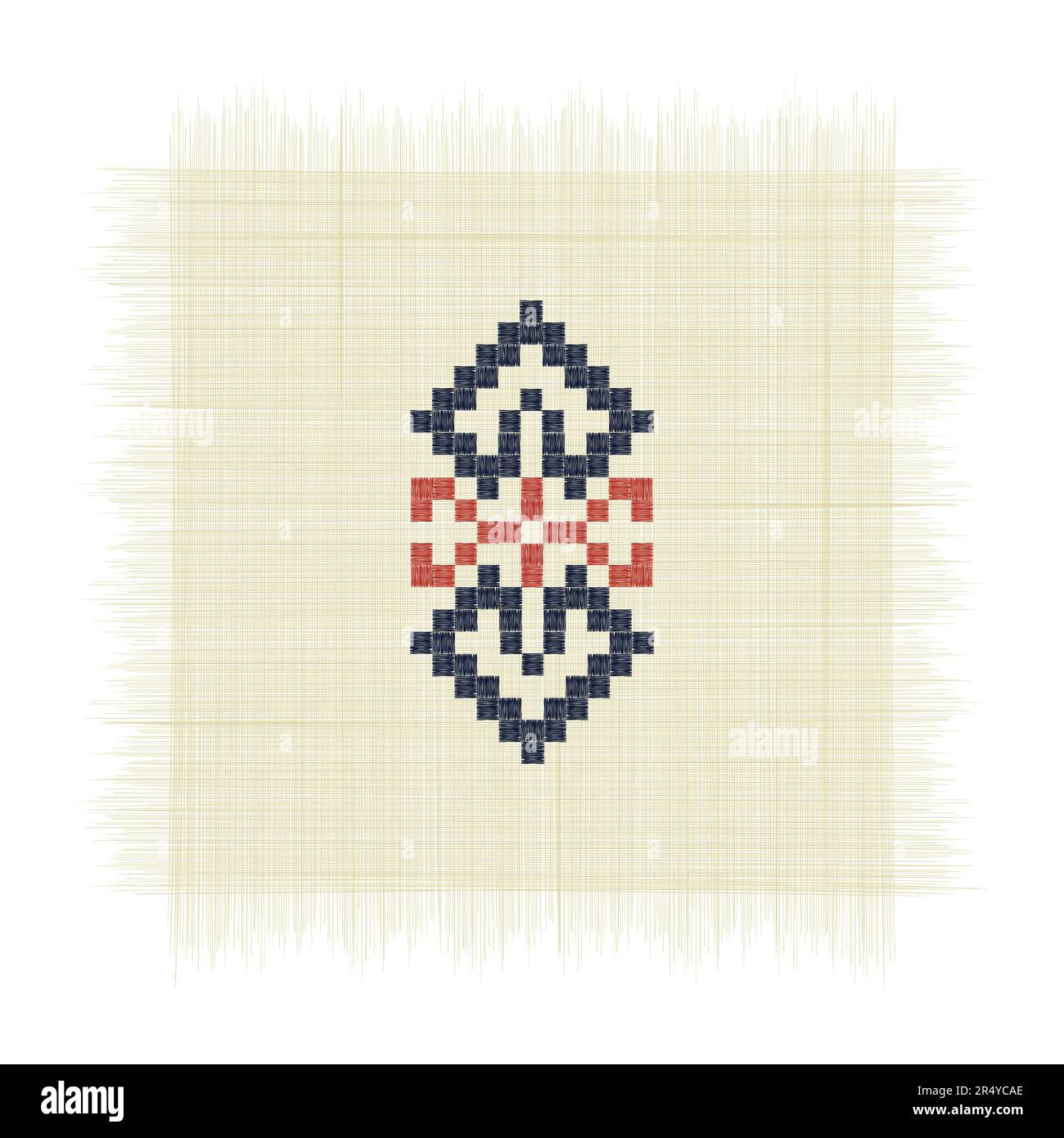 Palestinian embroidery symbol, vector illustration Stock Vector Image ...
