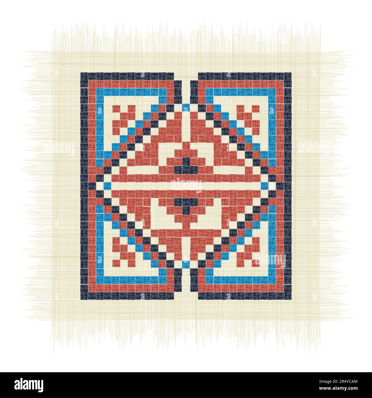 Palestinian embroidery symbol, vector illustration Stock Vector Image ...