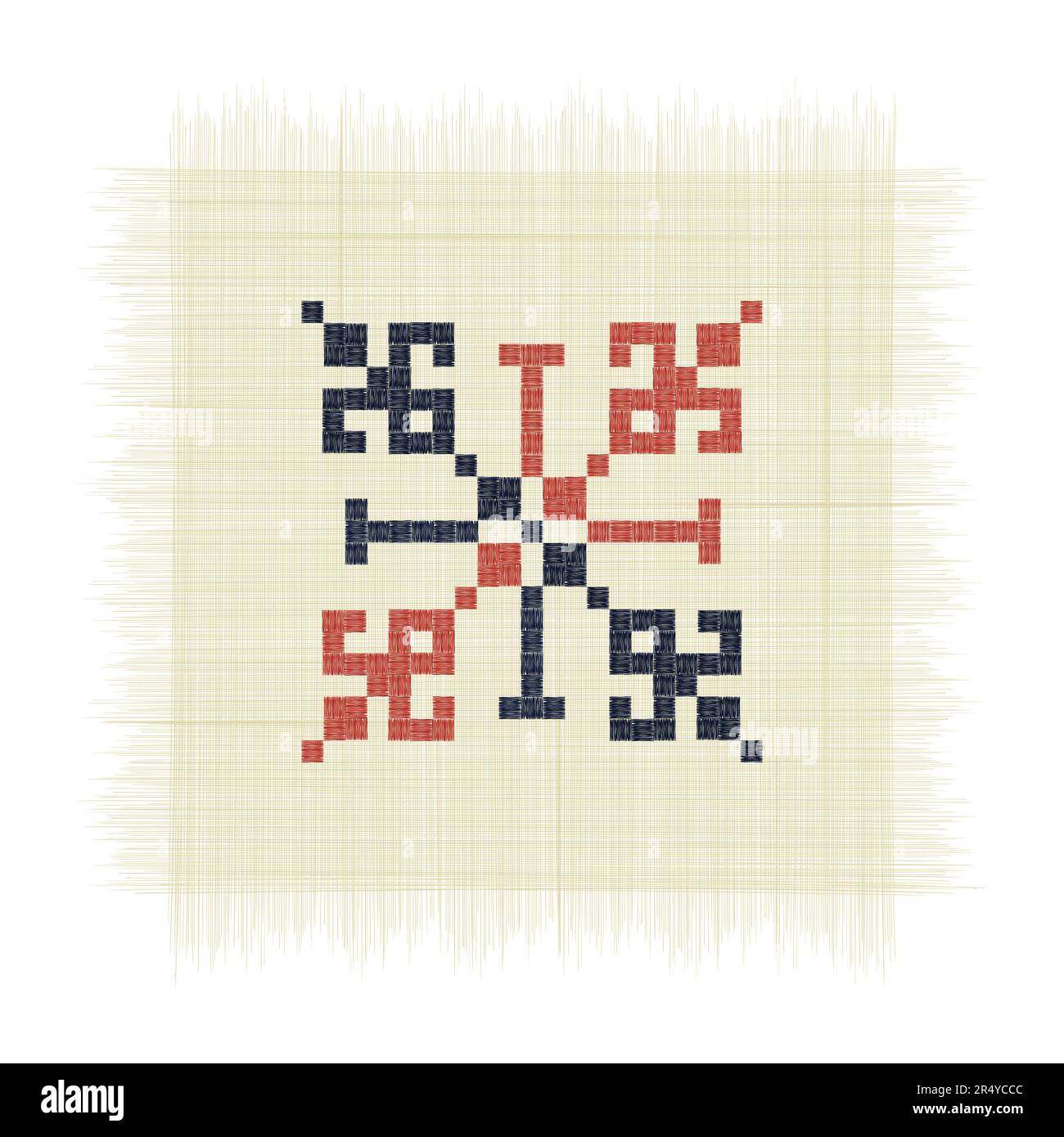 Palestinian embroidery symbol, vector illustration Stock Vector Image ...