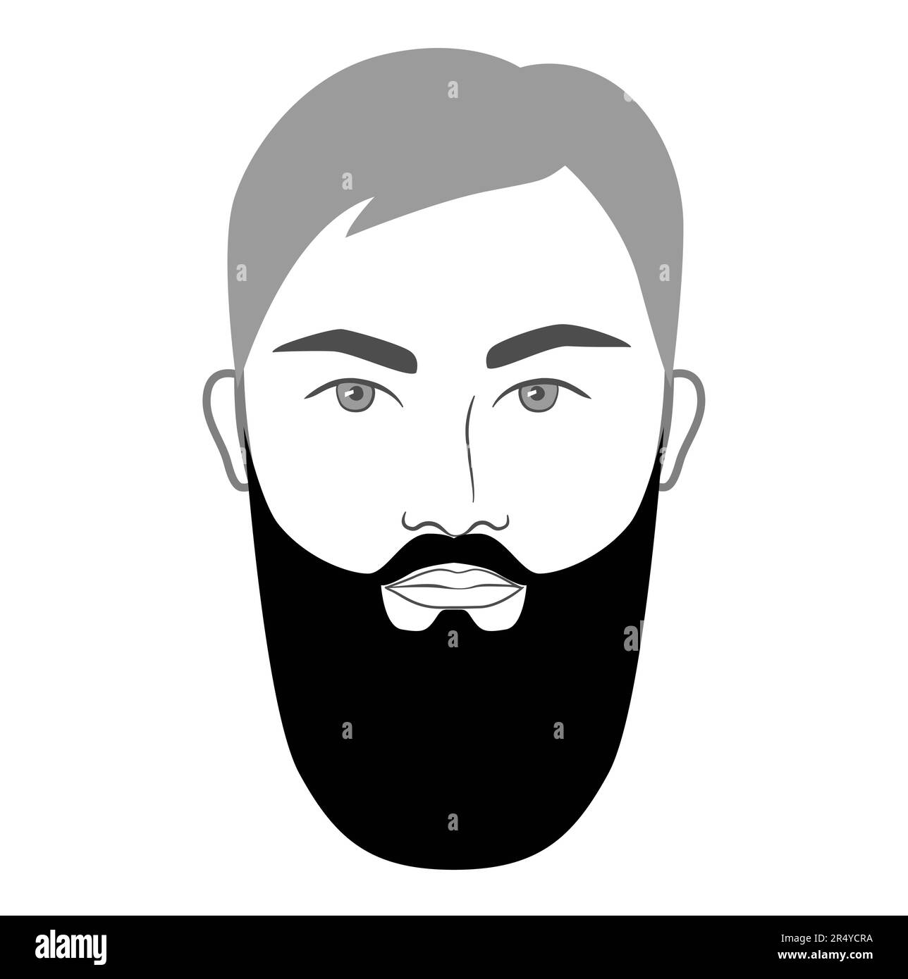 Lumberjack Beard Cartoon