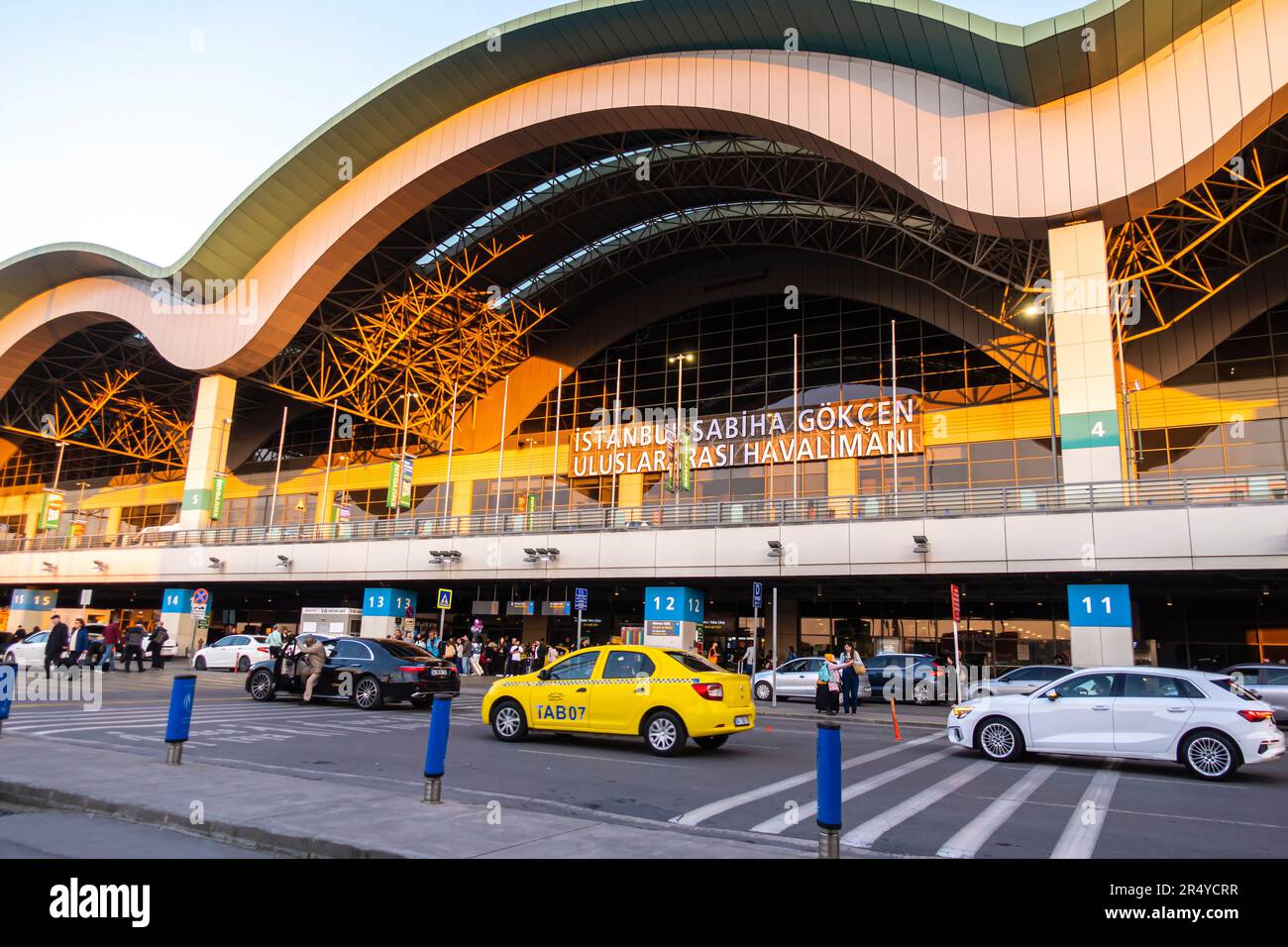 Sabiha Gokcen International Airport building, Istanbul, Turkey Stock ...