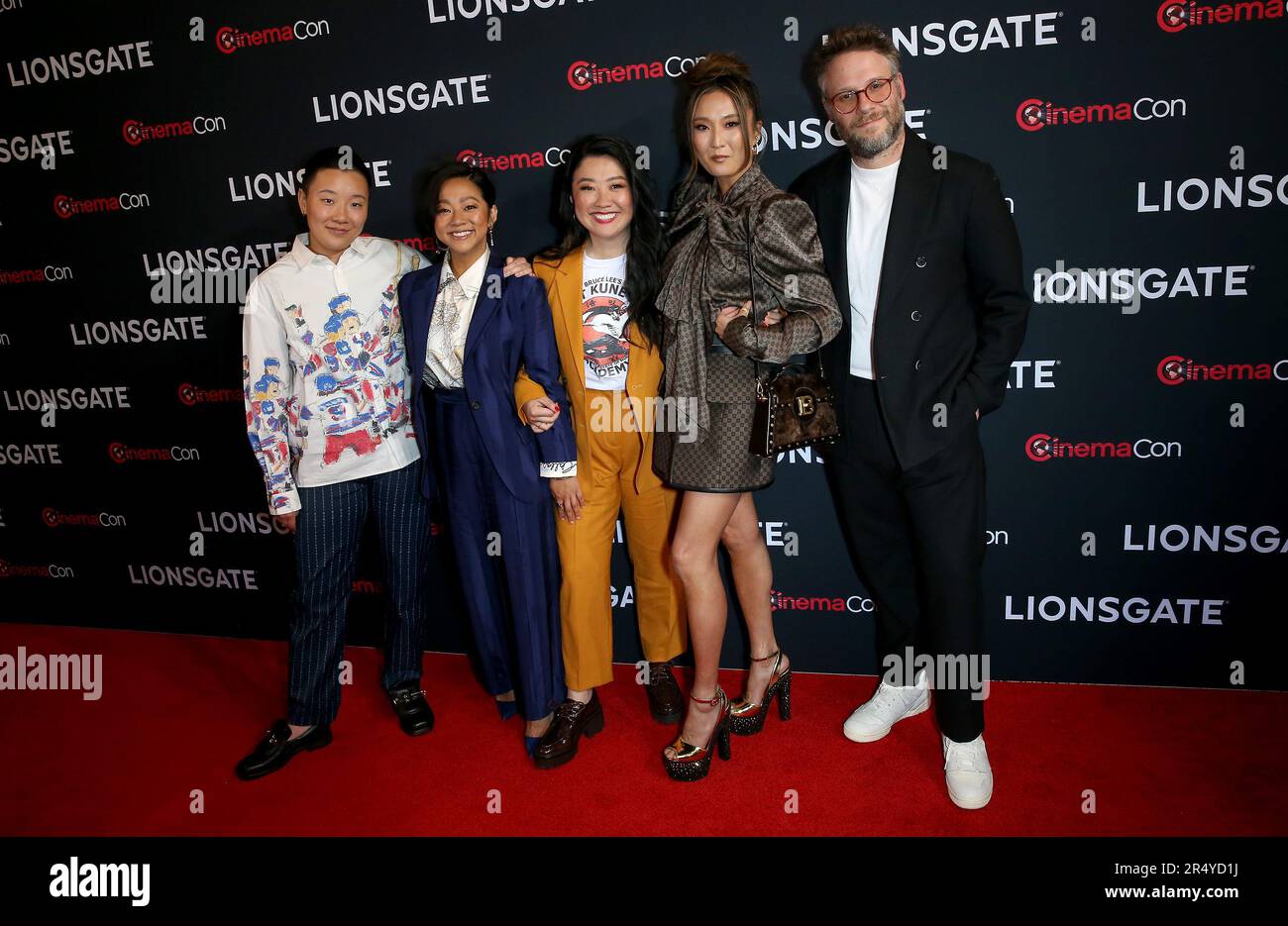 CinemaCon Red Carpet for JOY RIDE at Caesars Palace Featuring: Sabrina ...