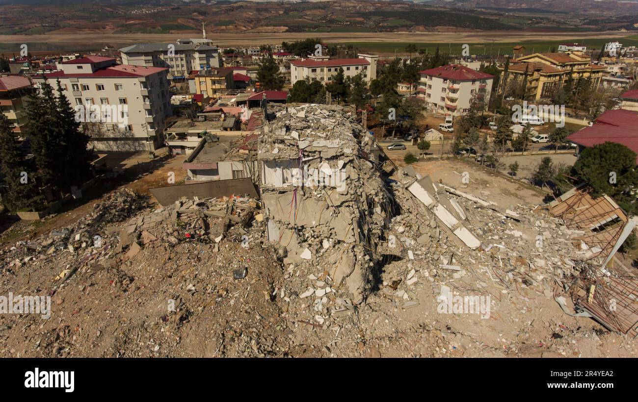Pazarcik Kahramanmaras Turkey 02 07 2023 Turkey Earthquake 2023. A ...