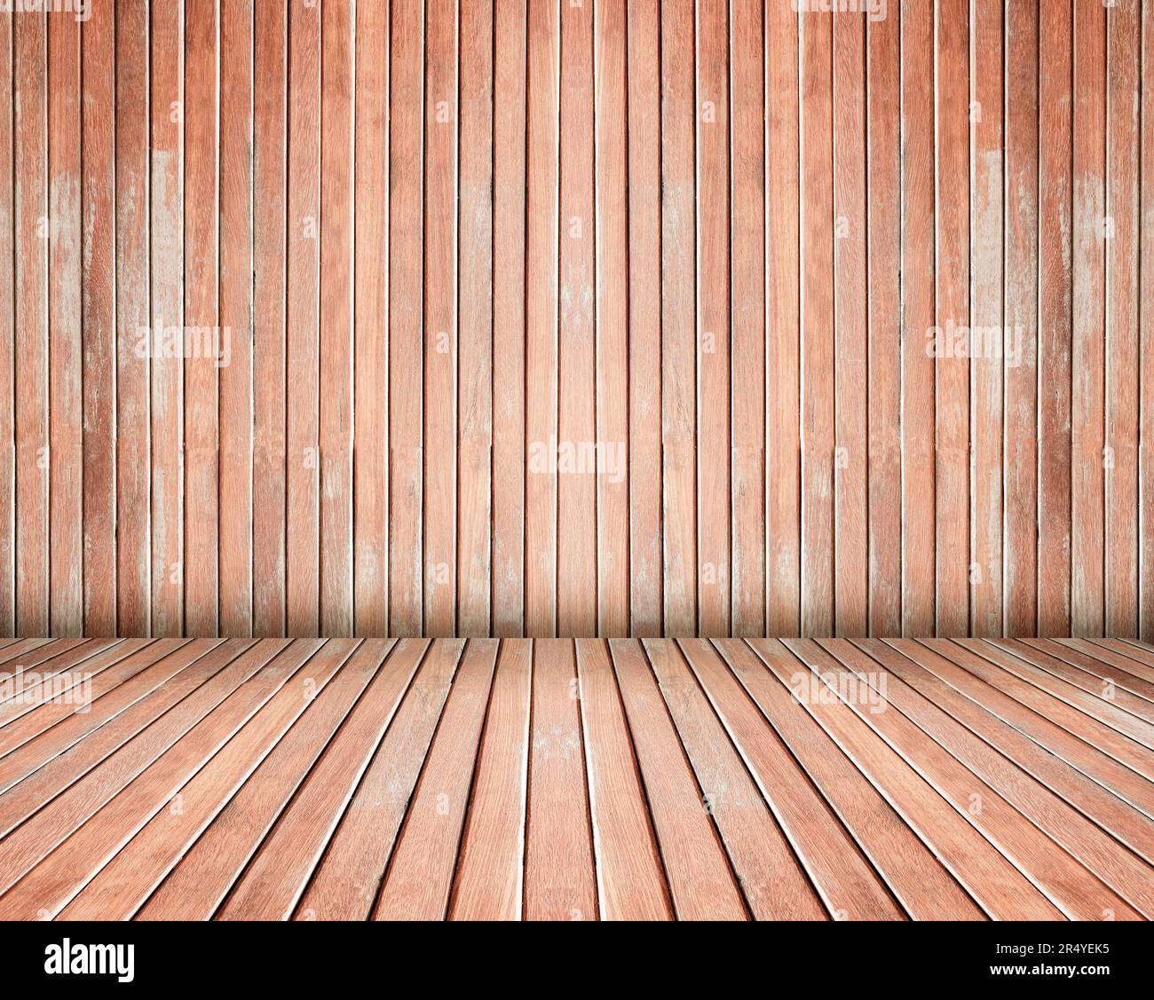 Blank space interior wooden horizontal lines background behind wood ...
