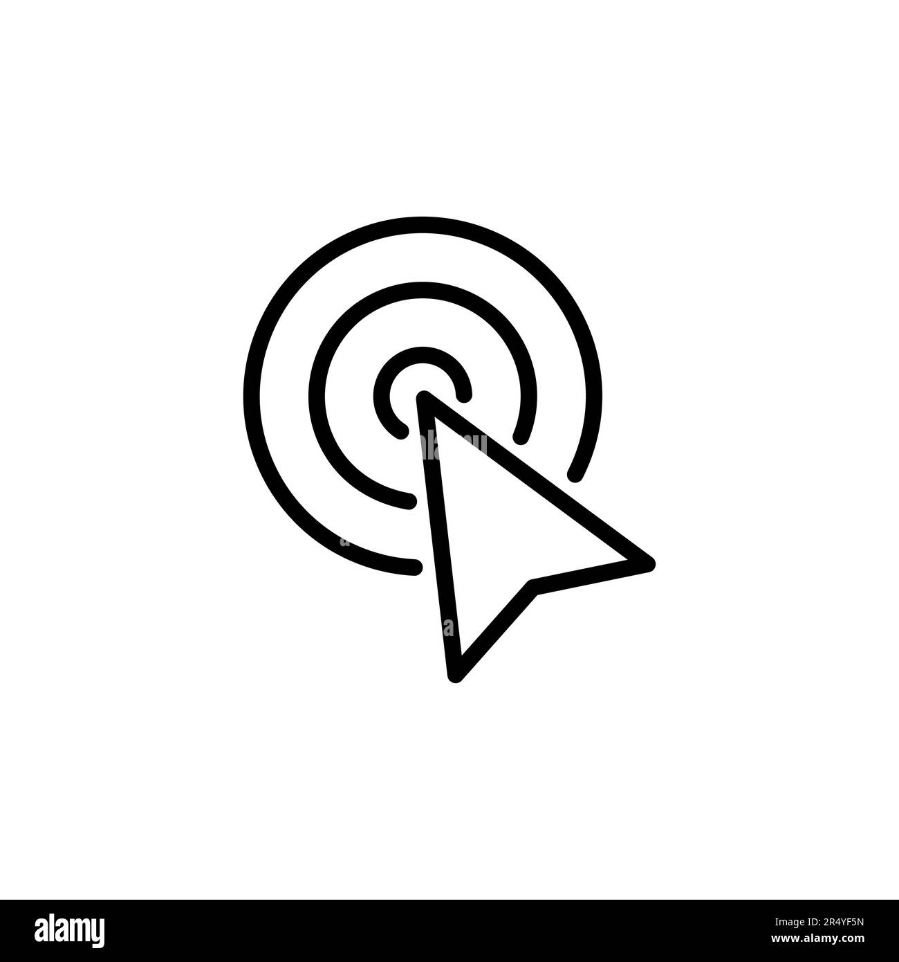 Click icon vector. pointer arrow icon. cursor icon vector Stock Vector ...