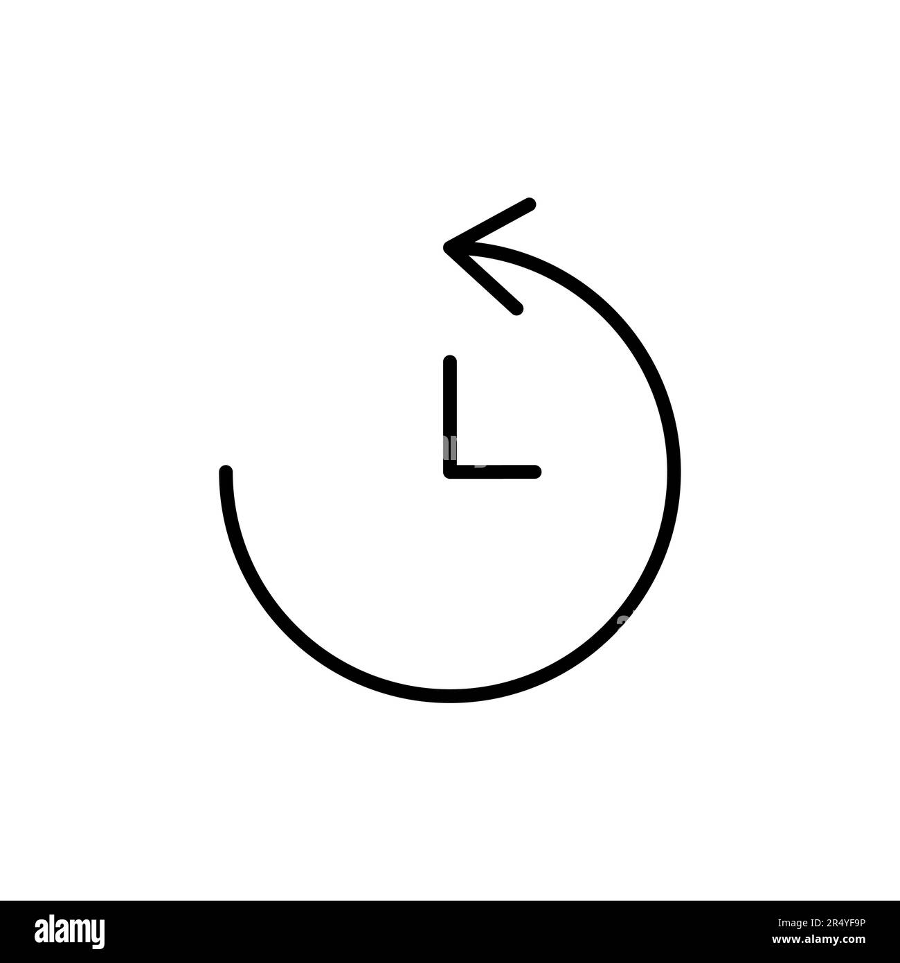 History icon vector. recent event history Stock Vector Image & Art - Alamy