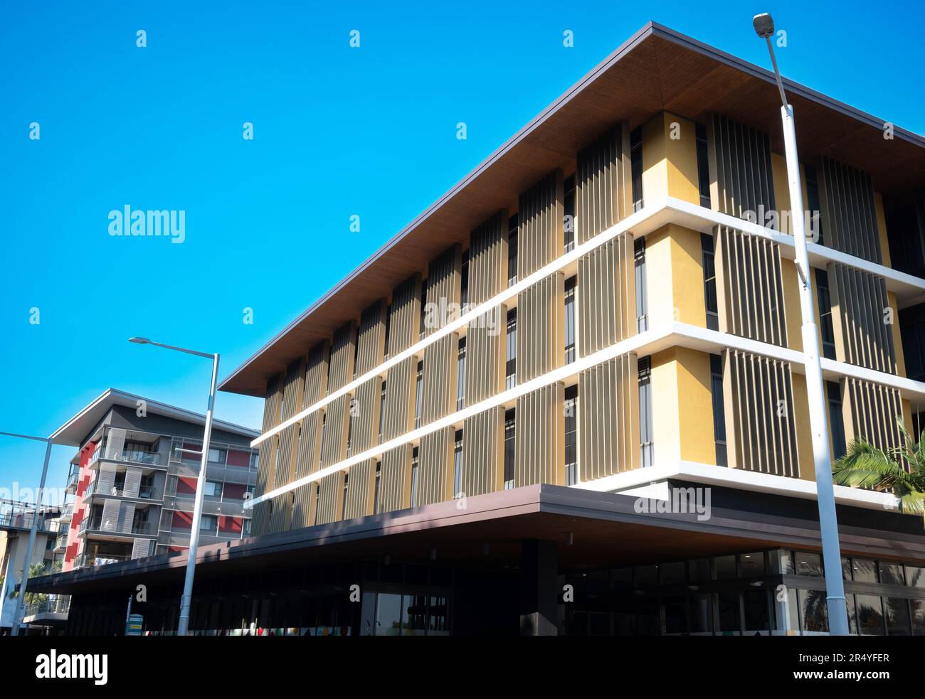 a photograph of a stylish modern higher education building located in ...