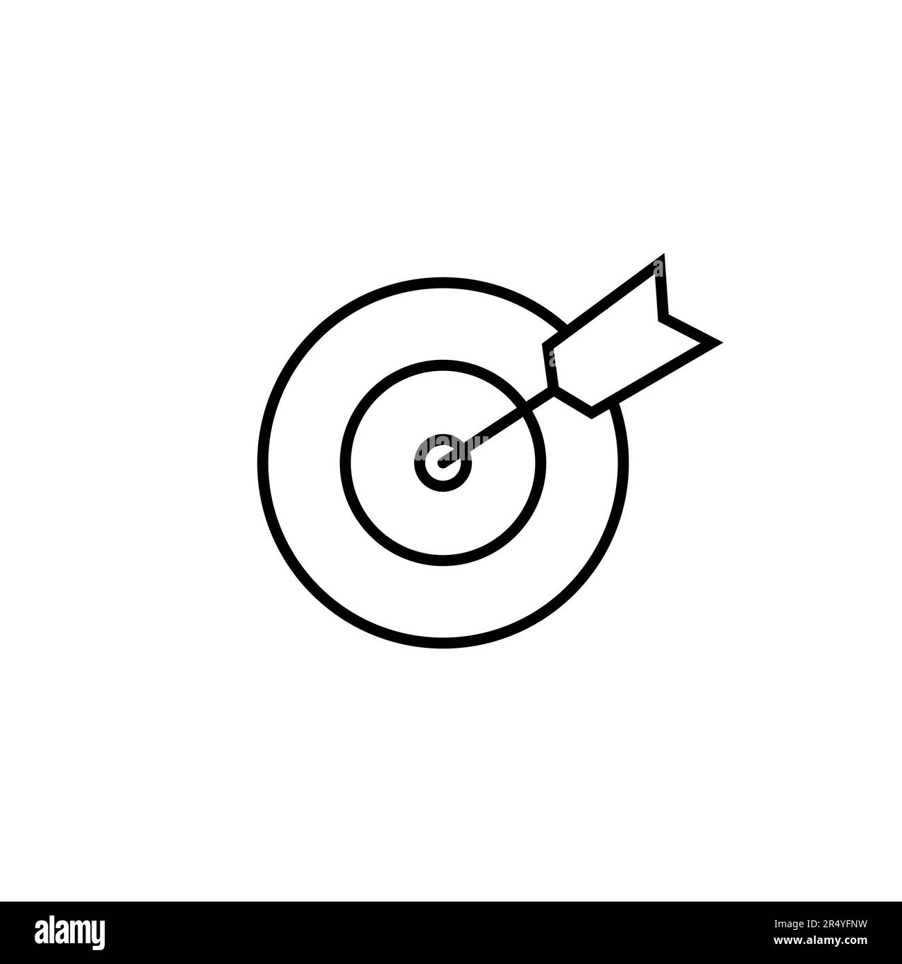 Target icon vector. goal icon vector. target marketing icon vector ...