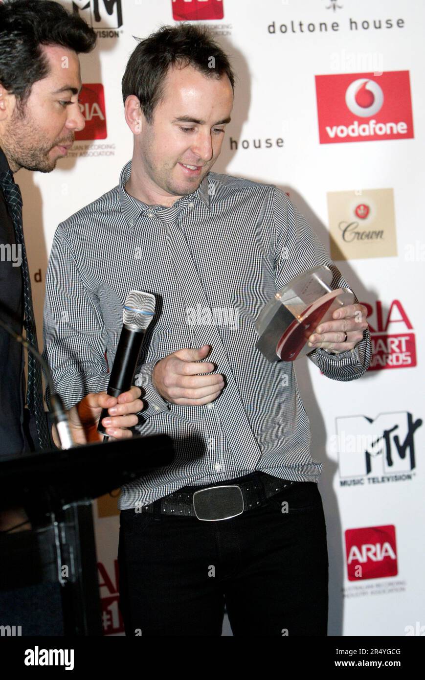 2008 aria chart awards hi-res stock photography and images - Alamy