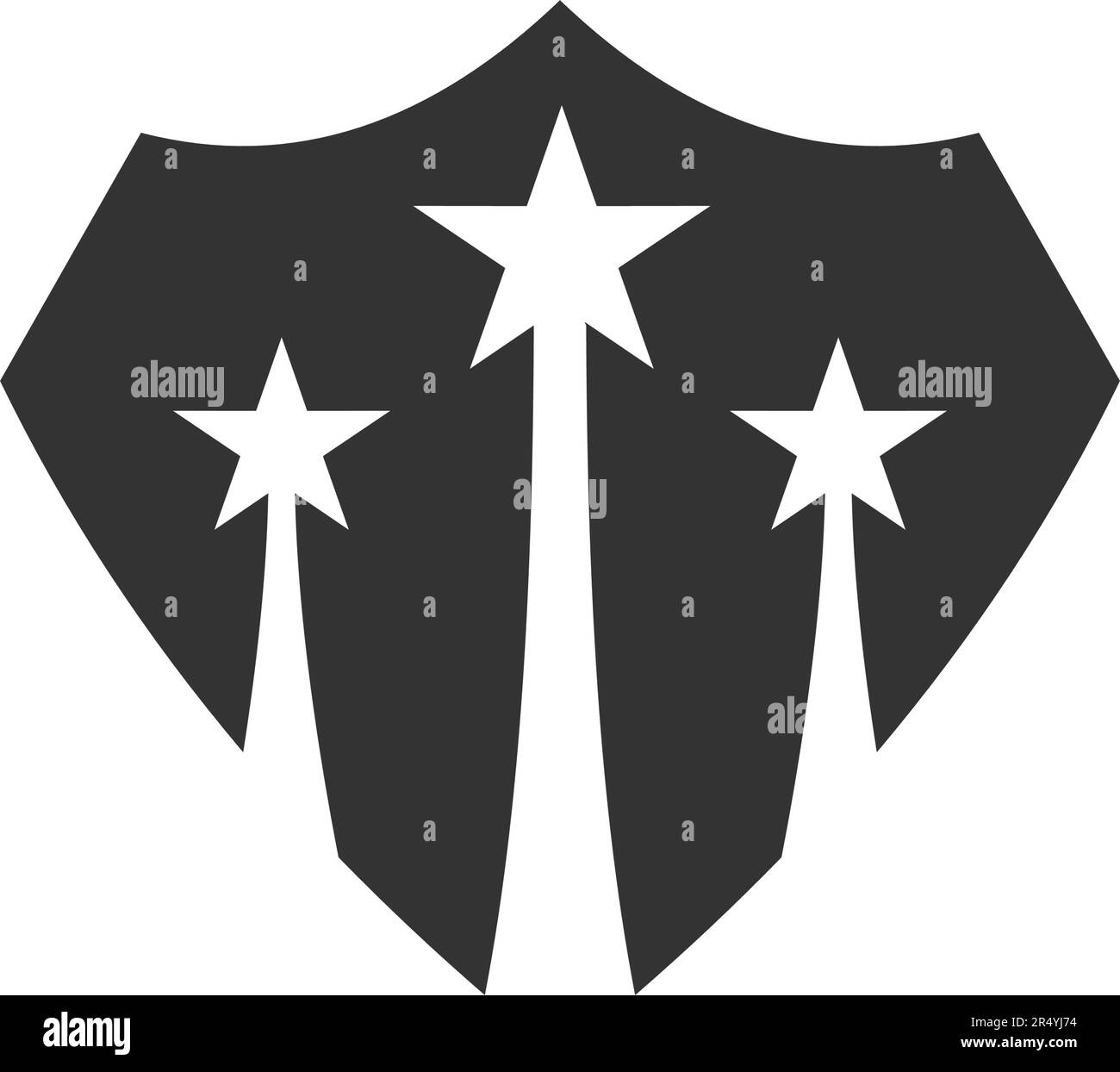 shield logo template. Icon Illustration Brand Identity. Isolated and ...