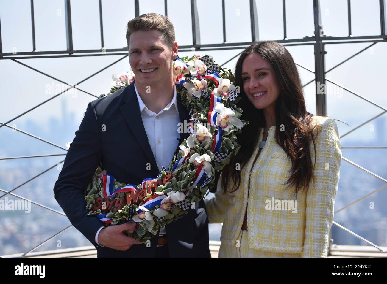 Photo by: NDZ/STAR MAX/IPx 2023 5/30/23 Winner of the 107th Running of the Indianapolis 500 ...