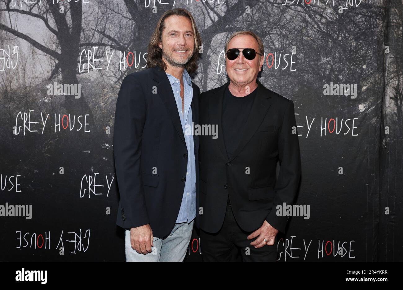 Lance LePere, left, and Michael Kors attend the Broadway opening night ...