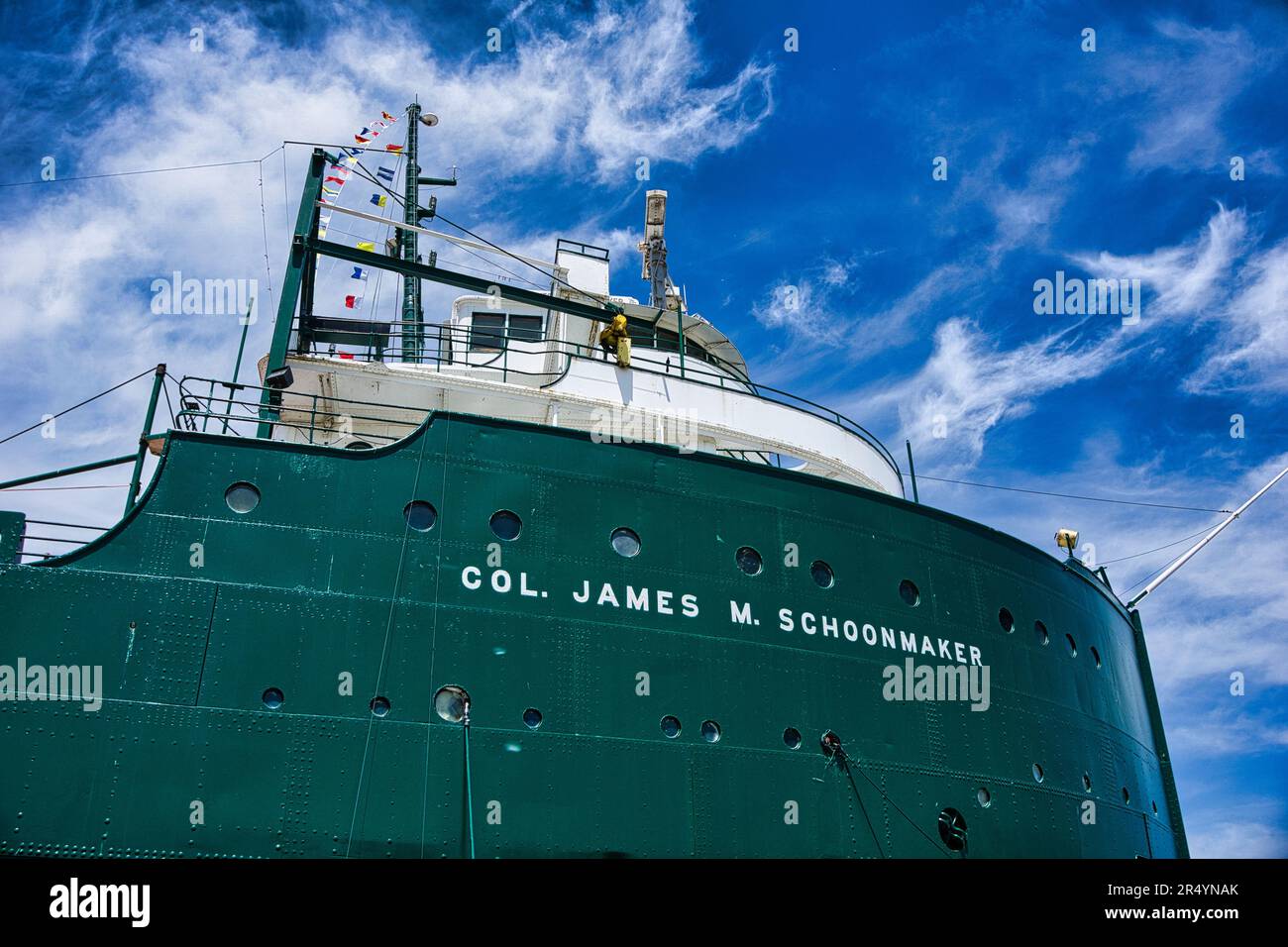 Schoonmaker Museum Ship, once the largest freighter on the Great Lakes ...