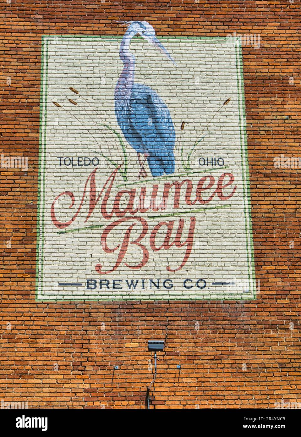 the Maumee Bay Brewing Co. is Toledo Ohio original craft brewery Stock ...
