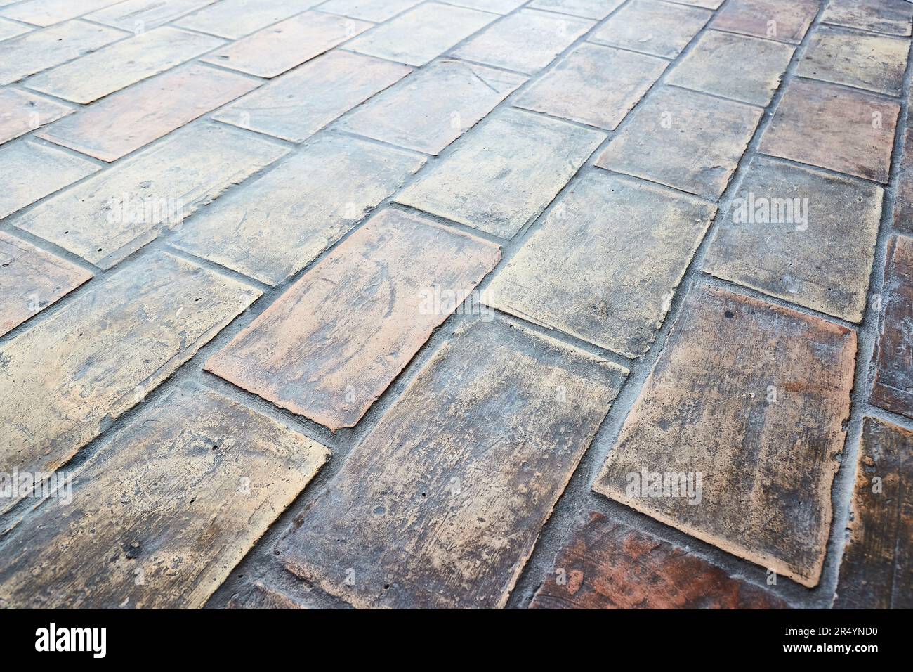 Stone Pavement Pattern Stock Photo - Alamy