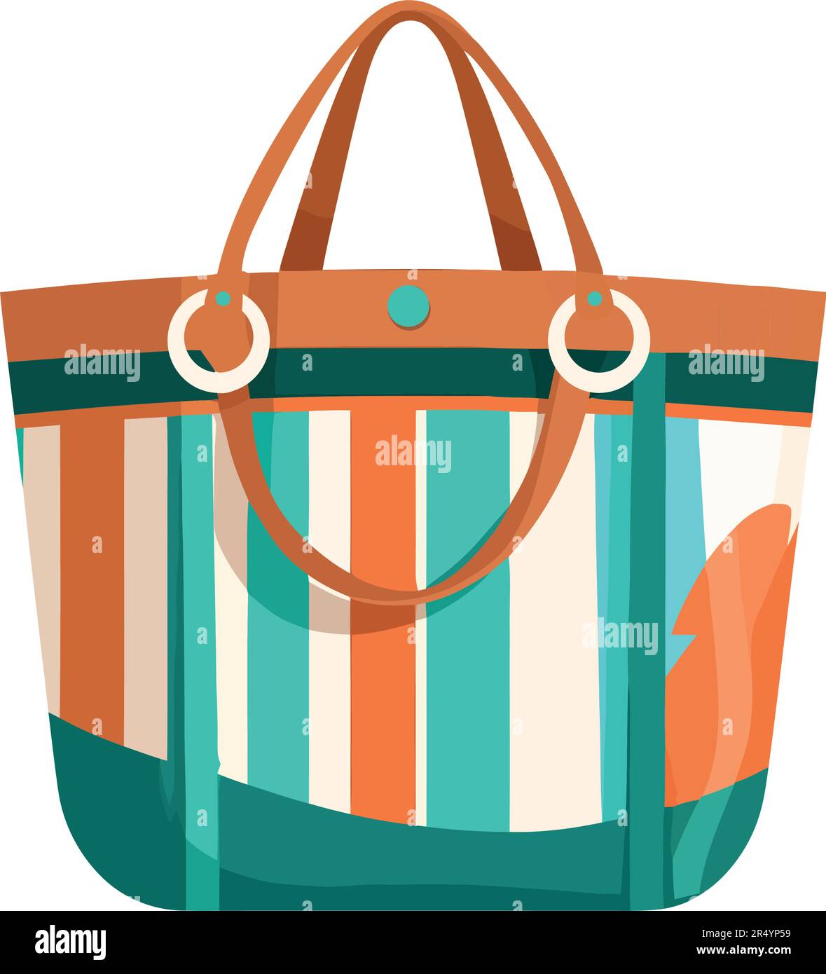 Patterned bag Stock Vector Images - Alamy