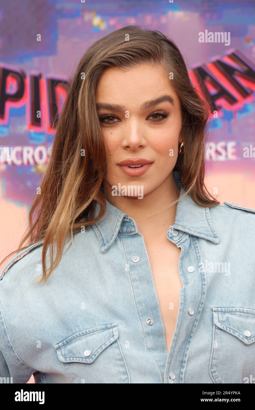 Los Angeles, Ca. 30th May, 2023. Hailee Steinfeld at Spider-Man Across ...