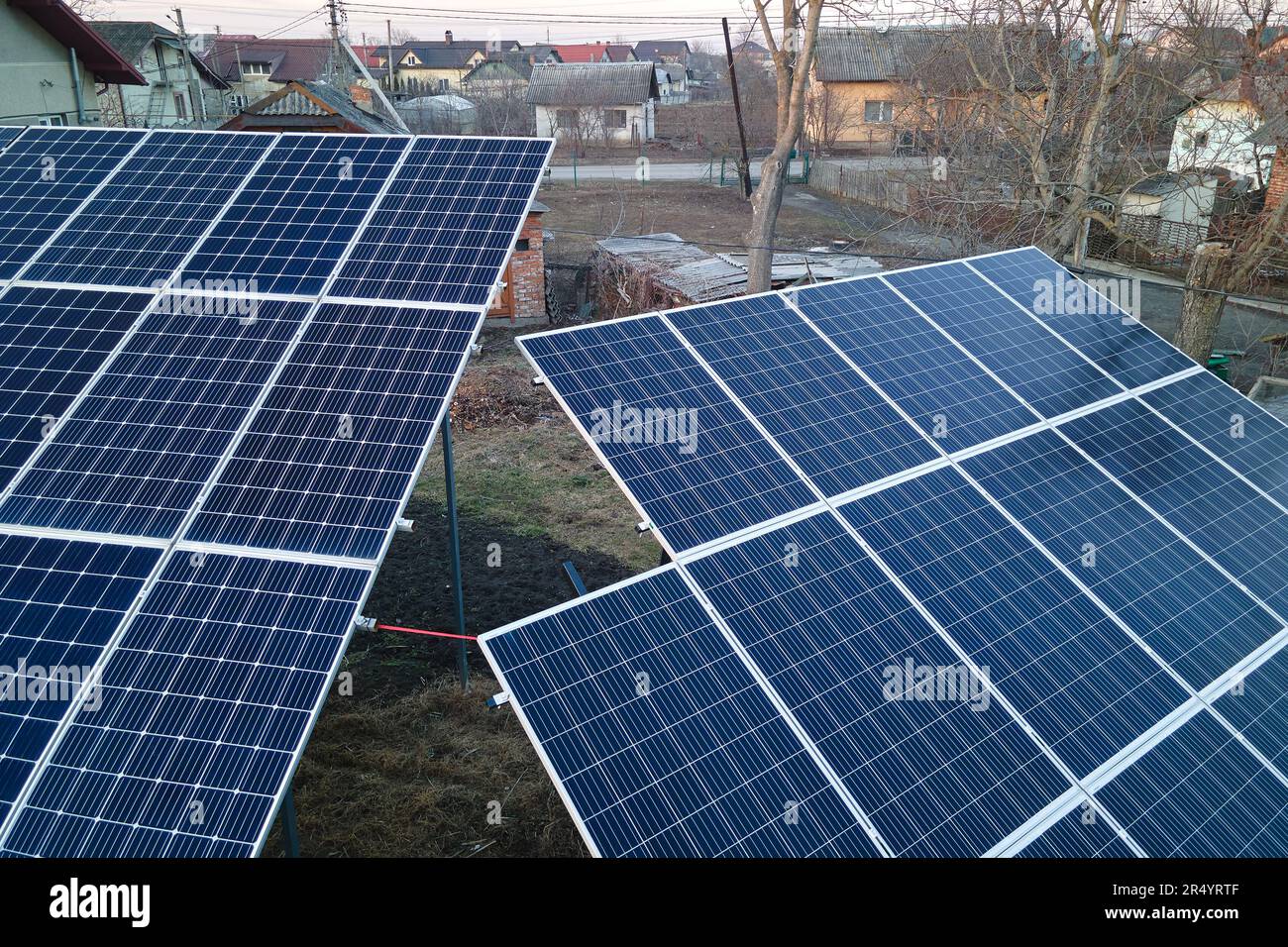 Solar photovoltaic panels for producing of clean ecological electrical ...