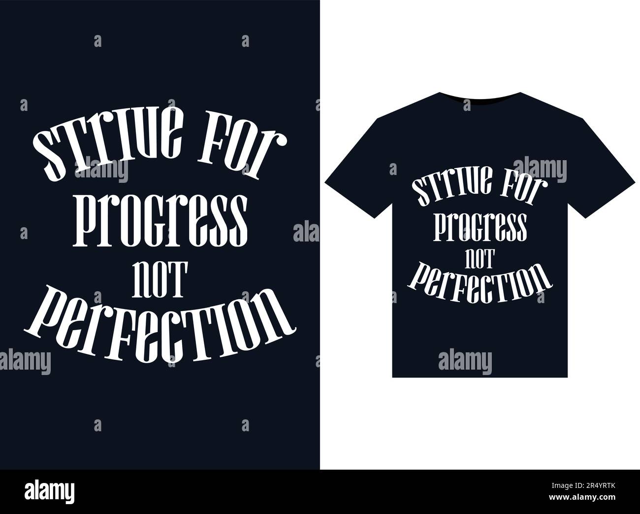 Strive for perfection Stock Vector Images - Alamy