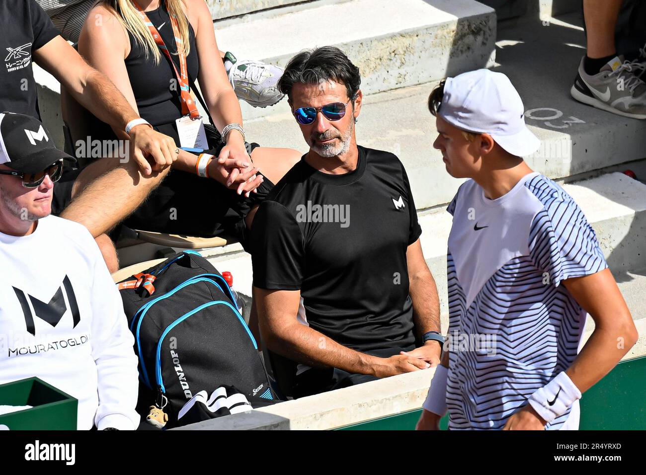 Holger rune patrick mouratoglou hi-res stock photography and images - Alamy