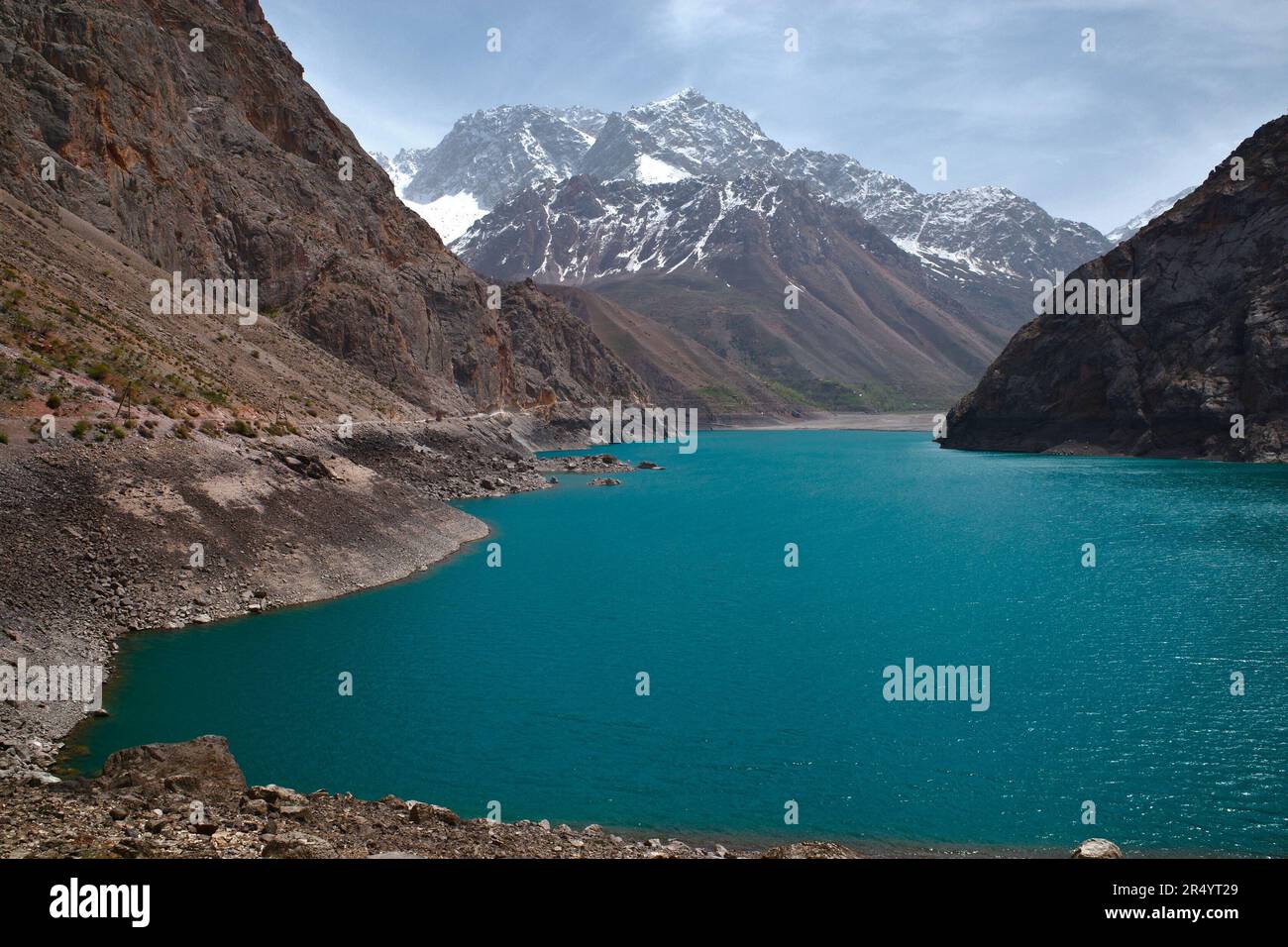The Seven Lakes near the Uzbek border in Tajikistan Stock Photo - Alamy